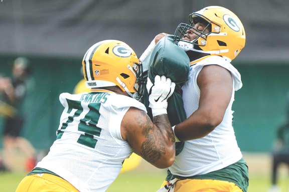 Green Bay Packers get encouaging injury news on offensive linemen ...